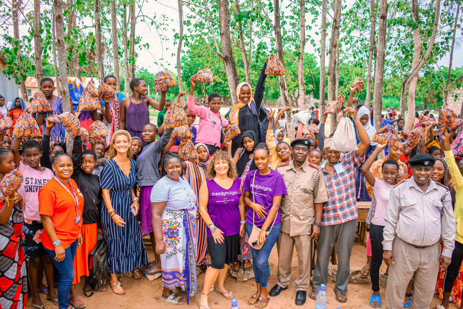 Sewing workshops to fight period poverty in Africa